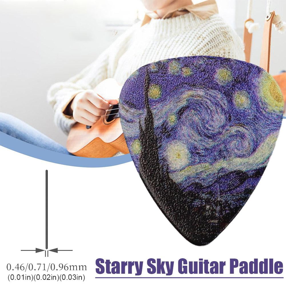 BQLQBQLQ 13X Starry Sky Guitar Picks 046 071096mm For Acoustic Electric ...