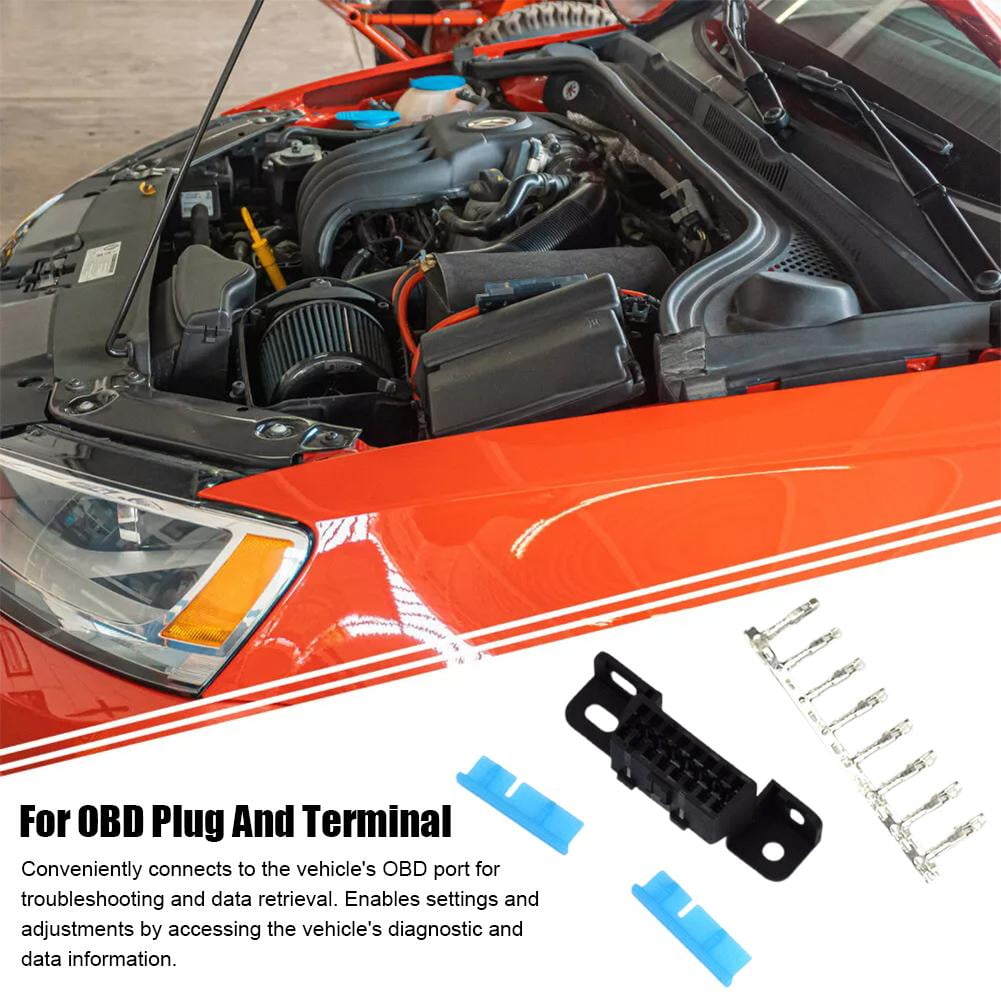 BQLQBQLQ 16 Hole Car Auto OBD OB OBDII Female Connector J1962f Plug OBD ...