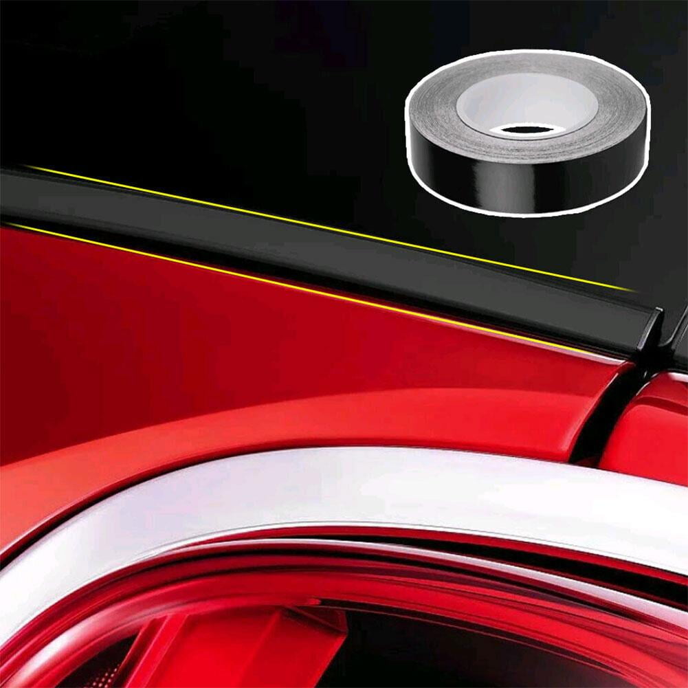 BQLQBQLQ 1X Car Window Trim Vinyl Film Door Waistline DIY StickerGlossy ...