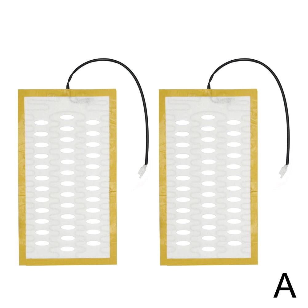 BQLQBQLQ 2 Pieces Of Heating Sheet Heating Sheet 12v Non-Woven Electric ...