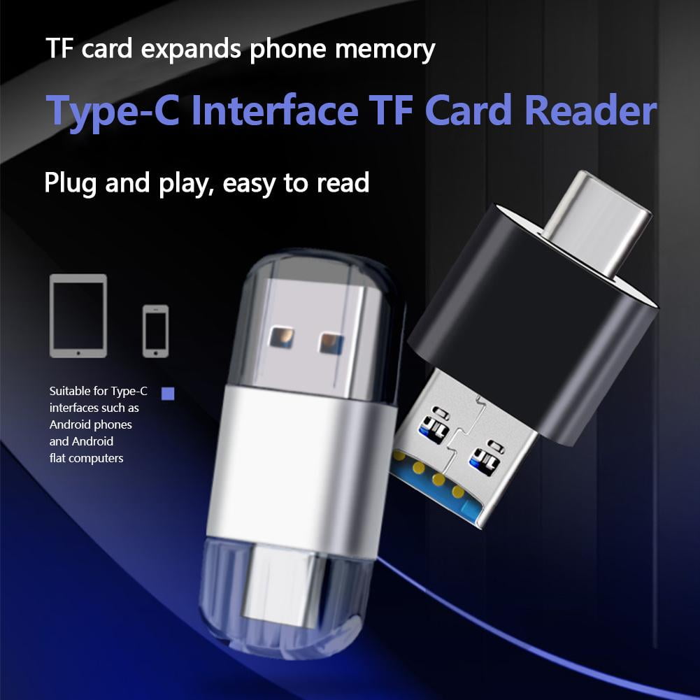 BQLQBQLQ All-in-one Card Reader USB Type C OTG Micro-/TF External ...