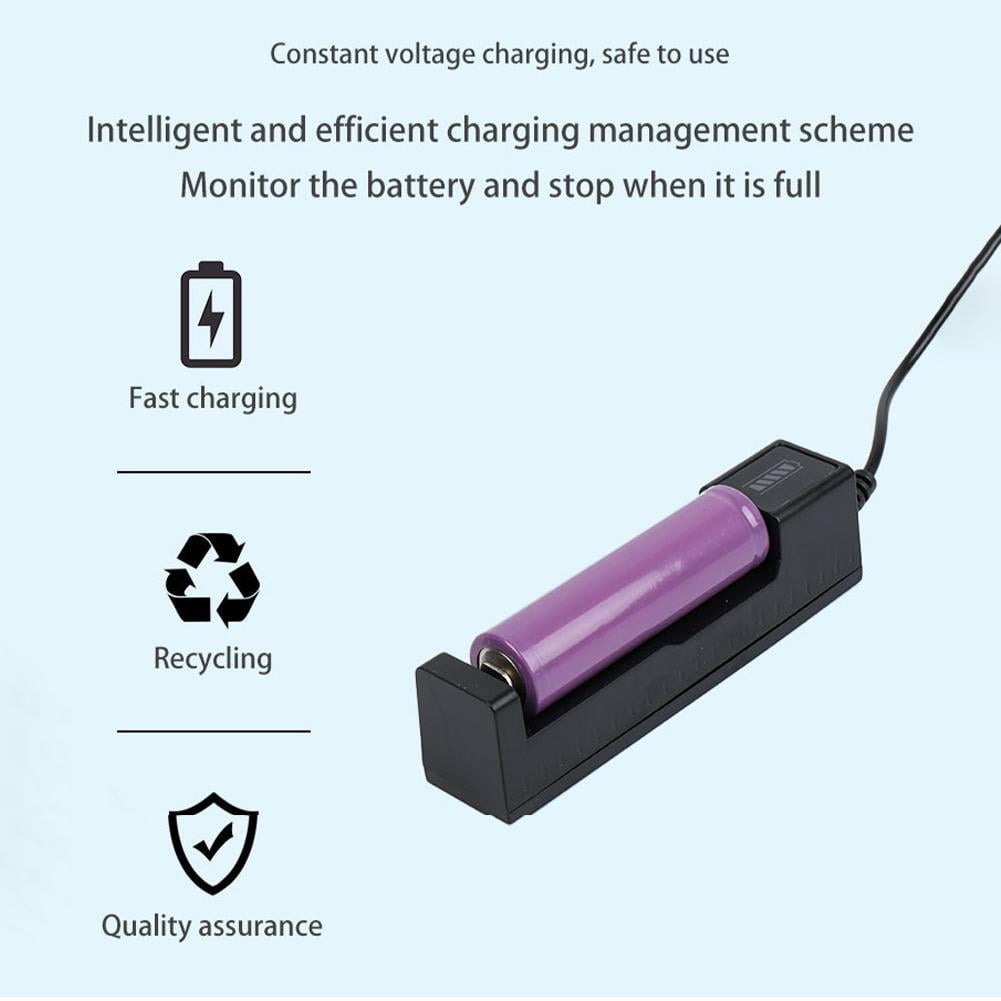 BQLQBQLQ Battery Charger Universal 3.7V Rechargeable Li-ion Battery ...