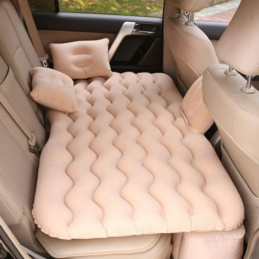 Magshion Inflatable Car Mattress Back Seat Sleeping Bed Rear Airbed ...