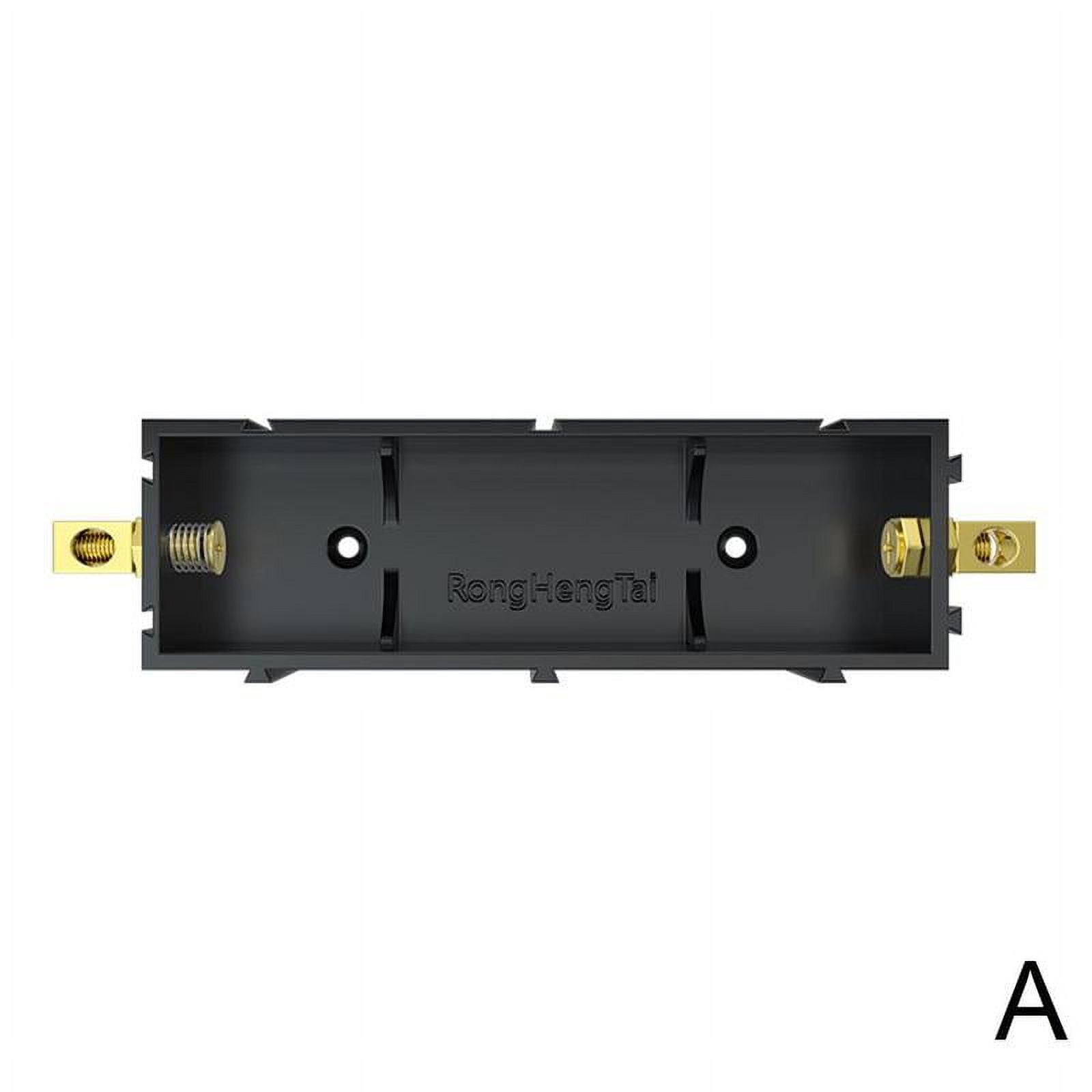 BQLQBQLQ Black For 18650 Splicable Battery Slot Suitable For 21700 ...