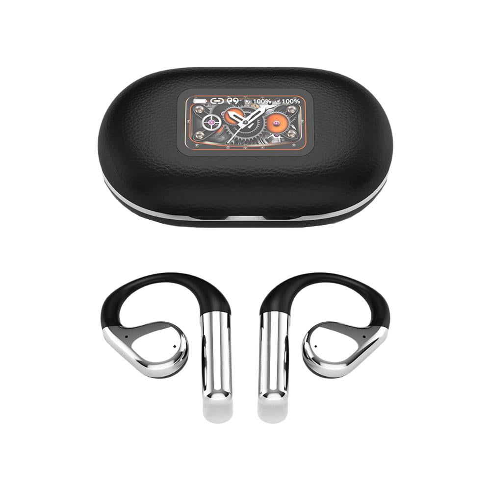 BQLQBQLQ Black A Smart Screen Open Ear-Hook Lcd Display Noise ...