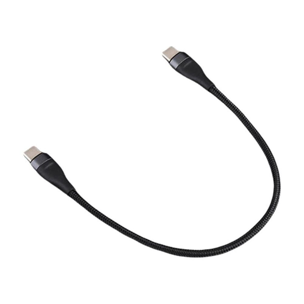 Clerance! Black C To C Suitable For Iphone12 Data Cable Short 0.25m ...