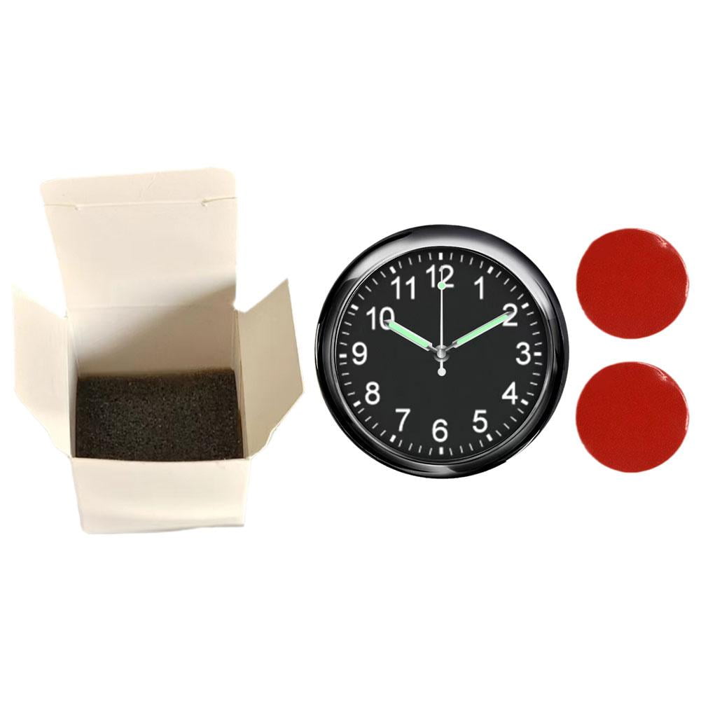 BQLQBQLQ Black Shell Black Face + Packaging Box Luminous Car Watch Arbitrary Sticker One-Button ...