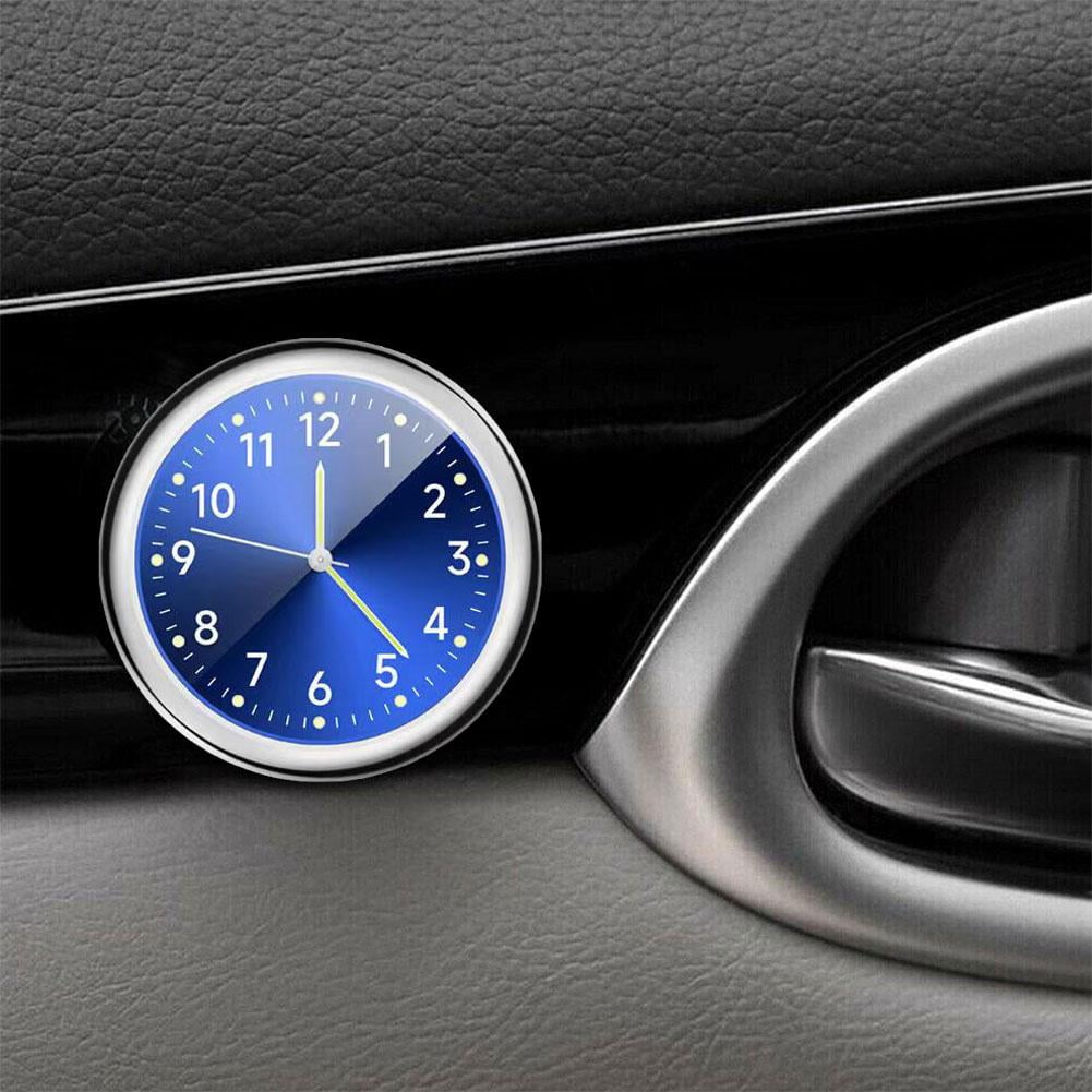 BQLQBQLQ Car Clo Mini Luminous StiOn Digital Watches Clo For Vehicle ...