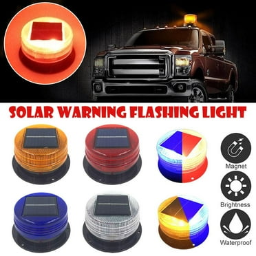 2 Pack Magnetic Super Bright Red LED Safety Lights with 1 Mile ...