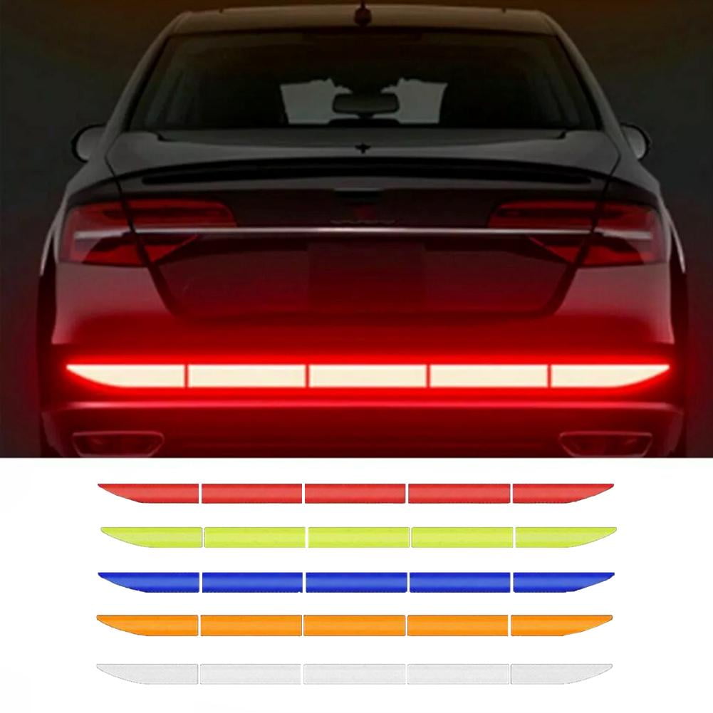 BQLQBQLQ Car Reflective Warning Strip Tape Bumper Truck Safety Sticker ...