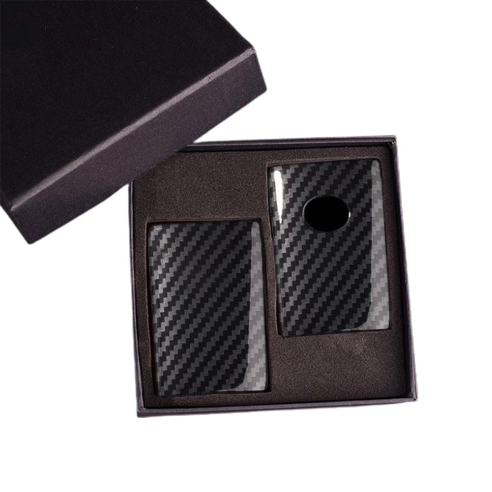 BQLQBQLQ Carbon Fiber Is Suitable For 23 Mazda Cx60 Key Bag Car Key Cover Modified Cx-60 Car Key ...