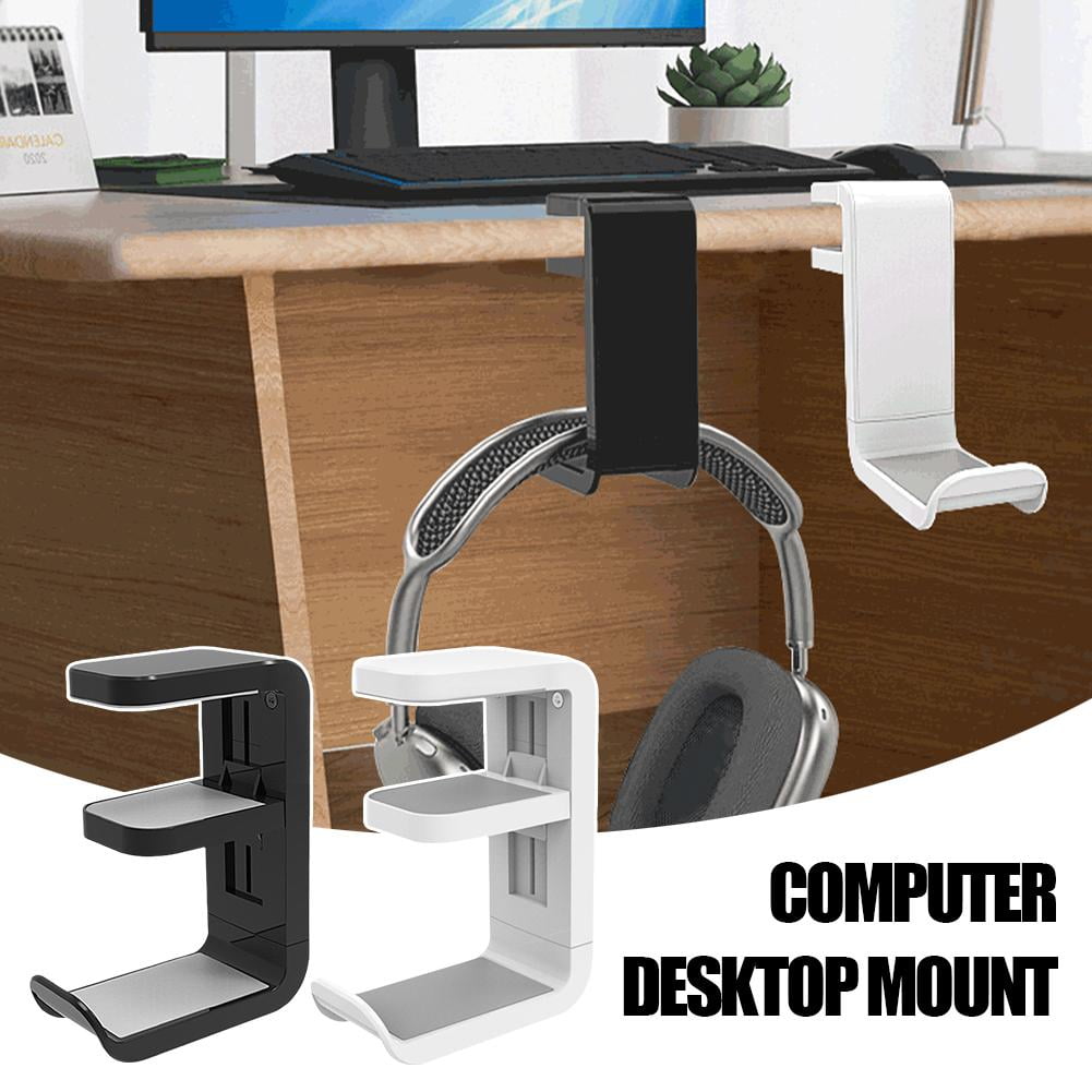 BQLQBQLQ Computer Desktop Mount Head Mounted Headphone Clip Computer ...