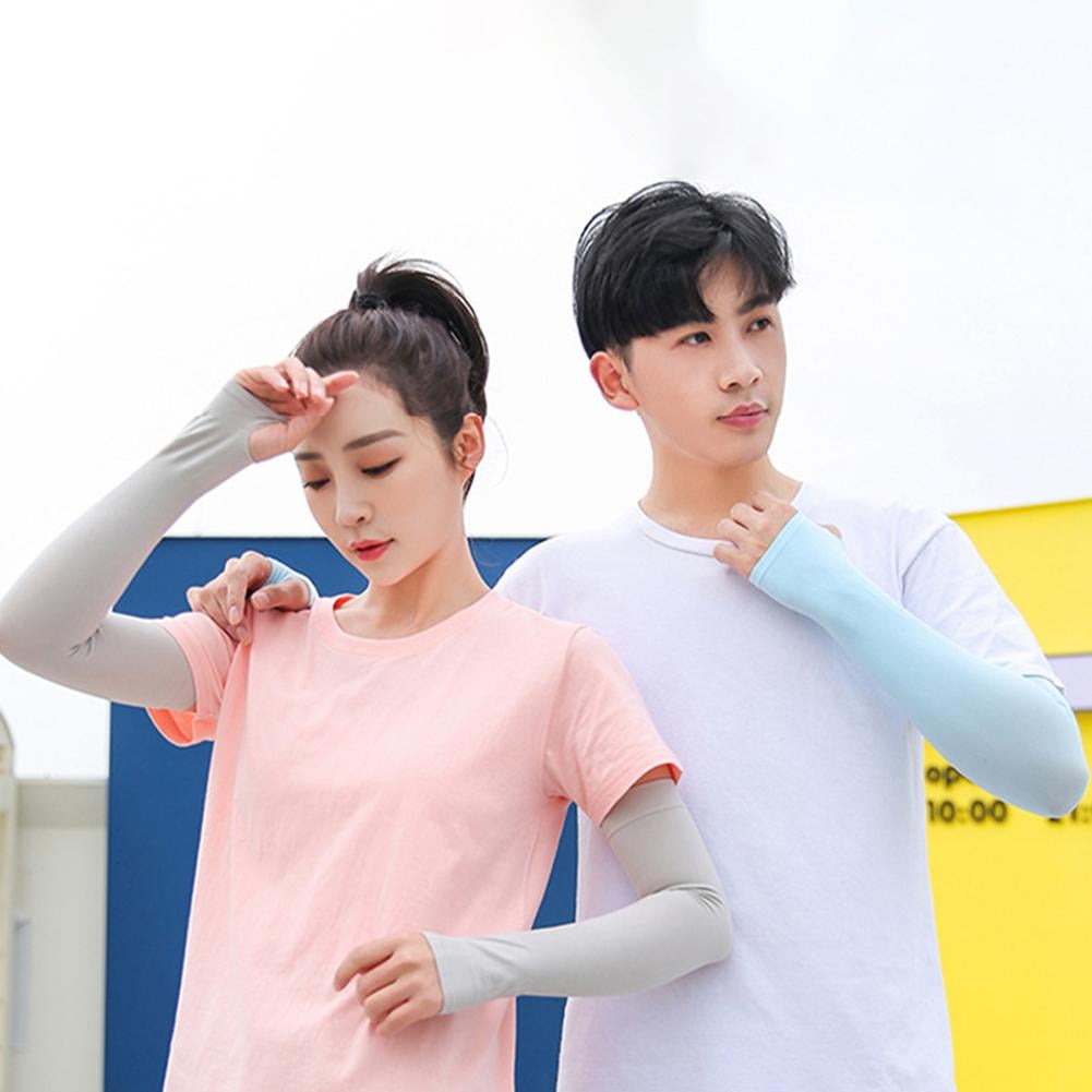 BQLQBQLQ Cooling Arm Slves S Protection Arm Slves Ice Silk Cooling Slves CF - Walmart.com