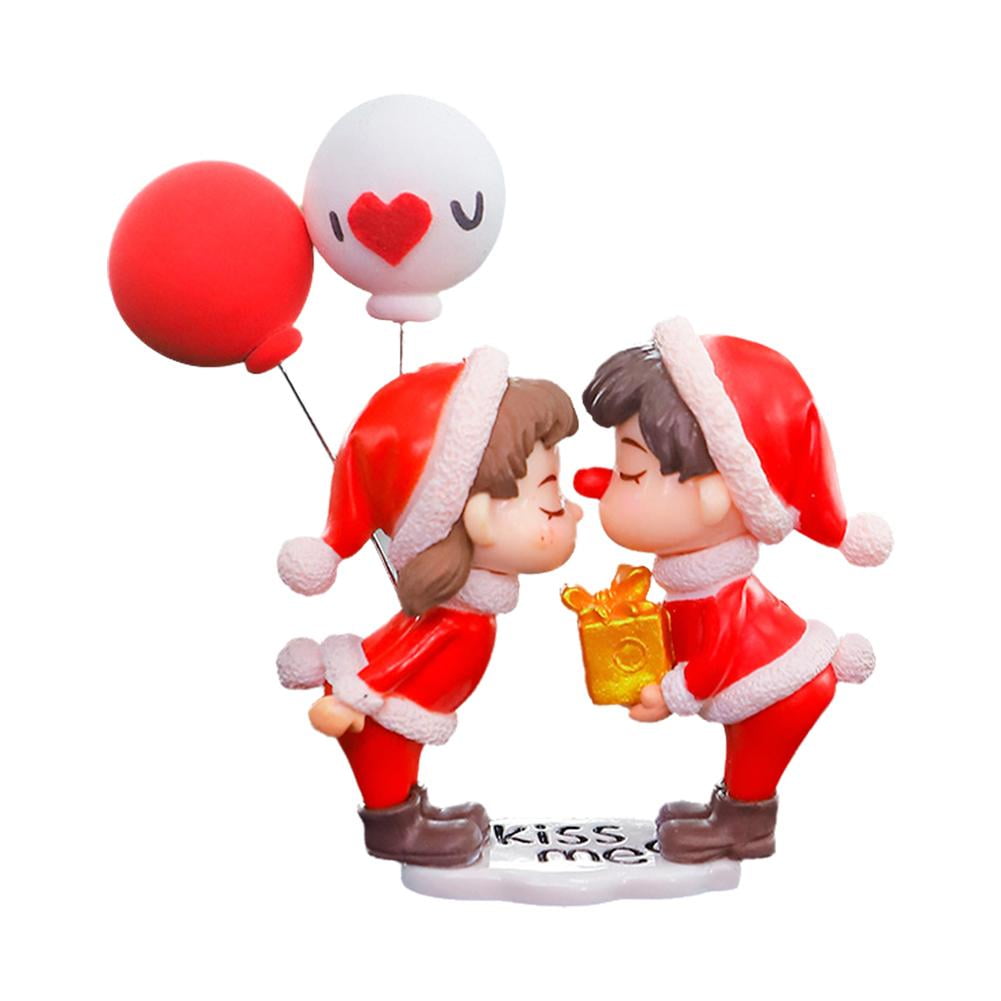 BQLQBQLQ Couple Gift Red And White Love Balloon Kiss Board Car Center ...