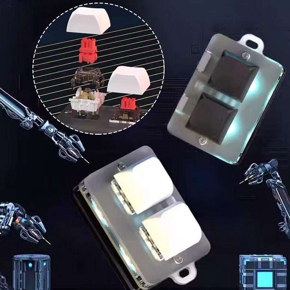 Bqlqbqlq Custom Mini Keyboard 2 Keys Macro Button Macropad Programming Type C Keypad C9c7