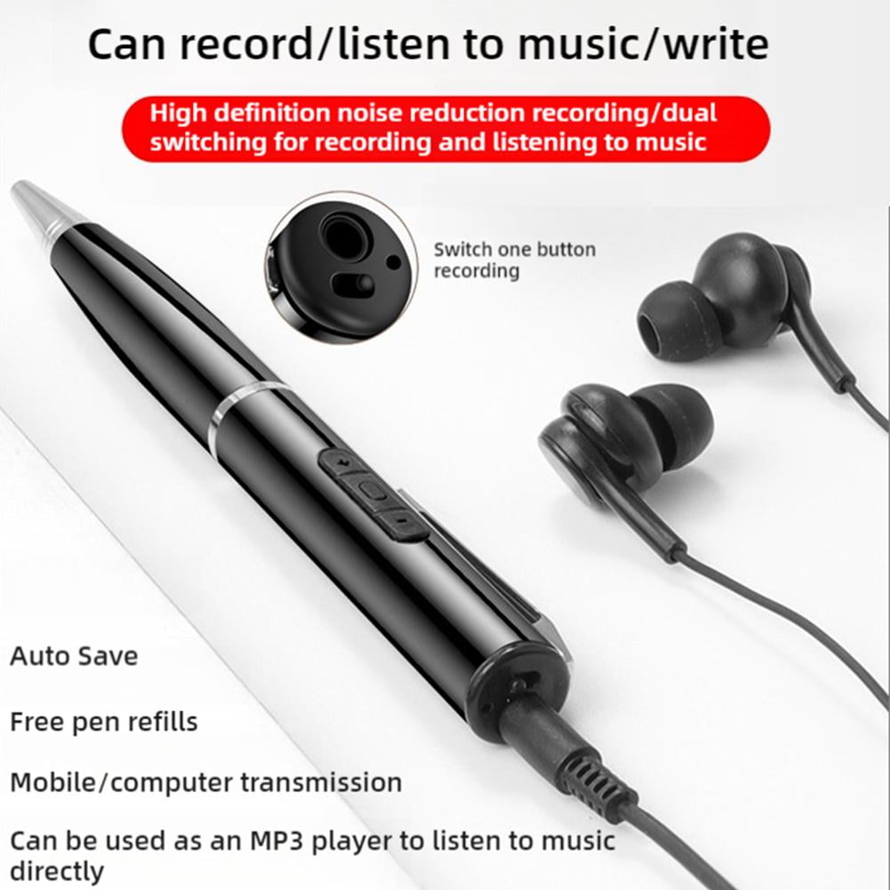 BQLQBQLQ Digital 360 recording device voice controlled pen recorder ...