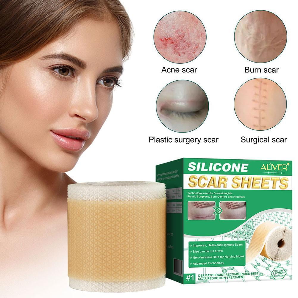 BQLQBQLQ Efficient Scar Removal Silicone Sheet Skin Repair Scar sticker ...