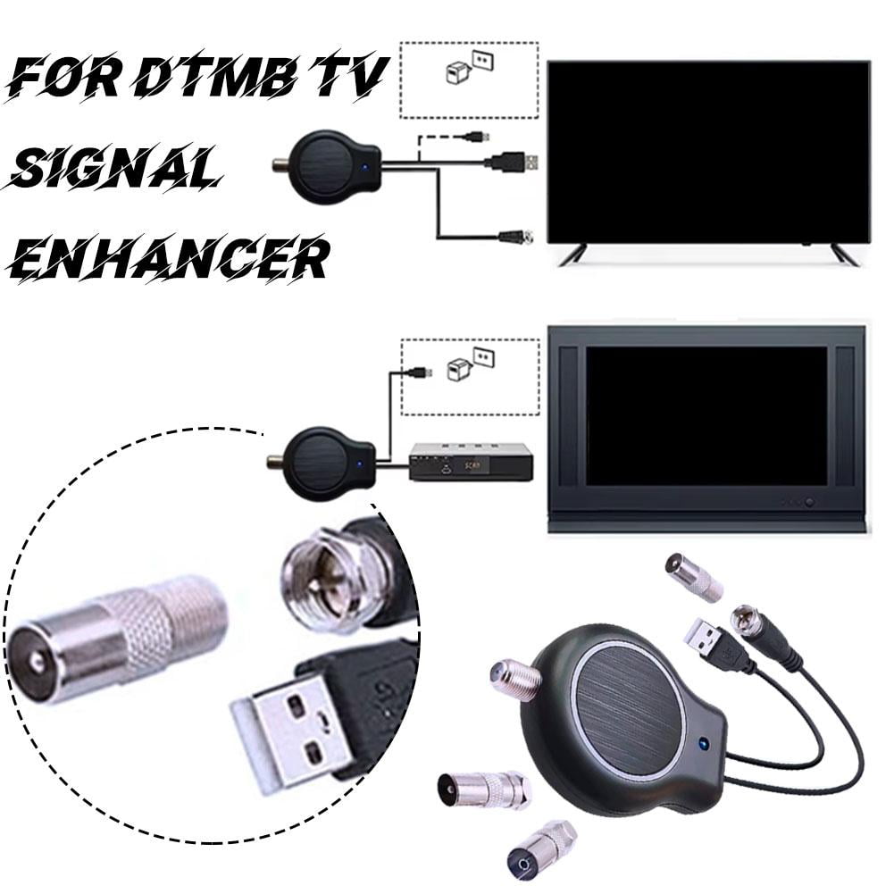 BQLQBQLQ For DTMB Highdefinition Digital TV Antenna Signal J6 P0K3 Amplifier U2O4 - Walmart.com