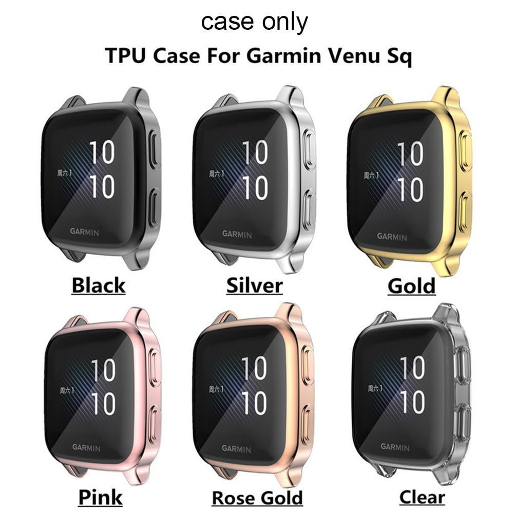 BQLQBQLQ For Garmin Venu SQ Watch Watch Protective Case Shell Protector ...