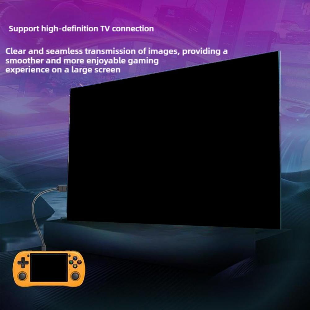 BQLQBQLQ For Powkiddy X35H Retro Game Console Hall Joysticks Handheld ...