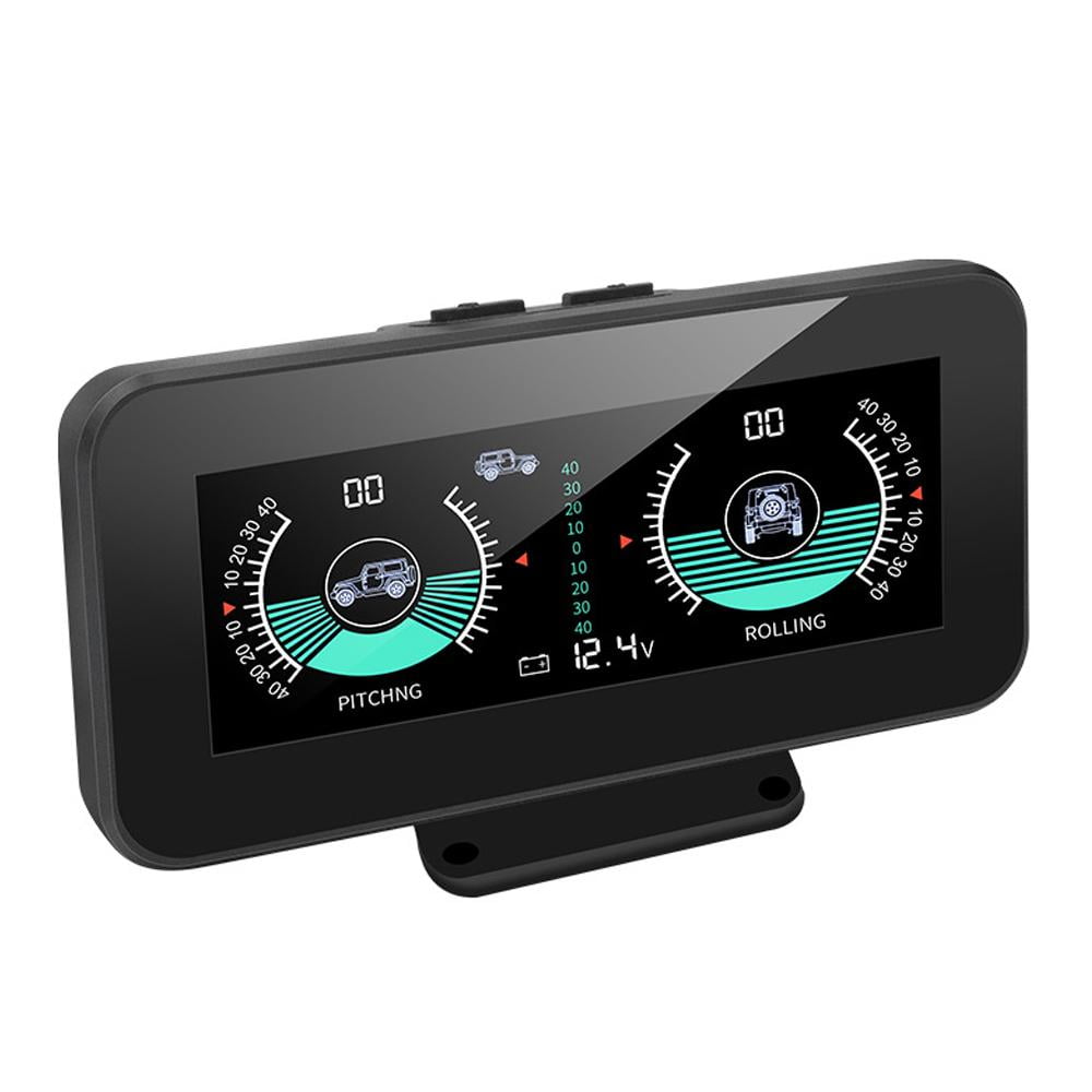 BQLQBQLQ GPS Off-road Digital Inclinometer Guage Tilt Indicator FR ...