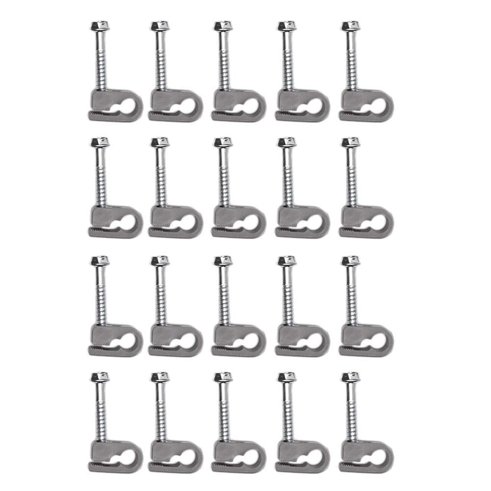 BQLQBQLQ Gray screws + wire clips suitable for Starlink series wire ...