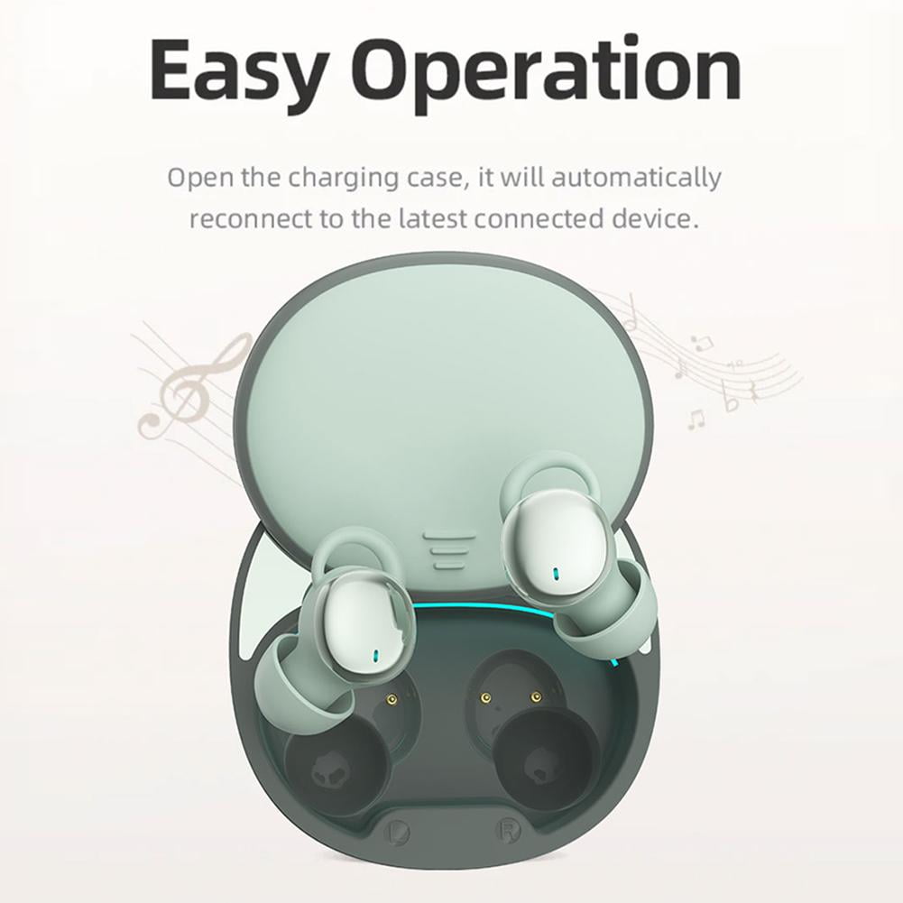 BQLQBQLQ Green In-Ear Mini Bluetooth Headset 2024 New Physical Noise ...