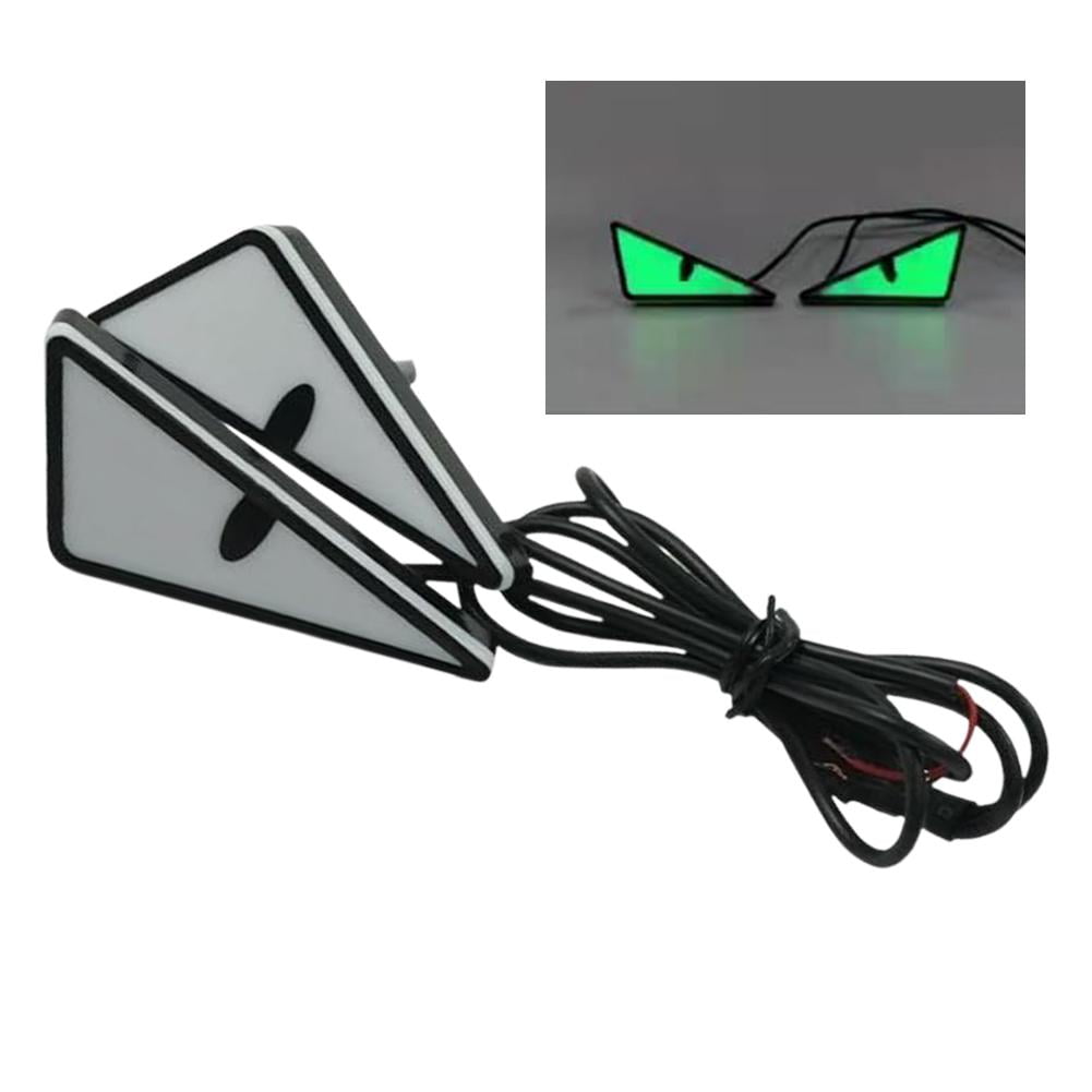 BQLQBQLQ Green Triangle Light Motorcycle Light Cross-Border Triangle ...