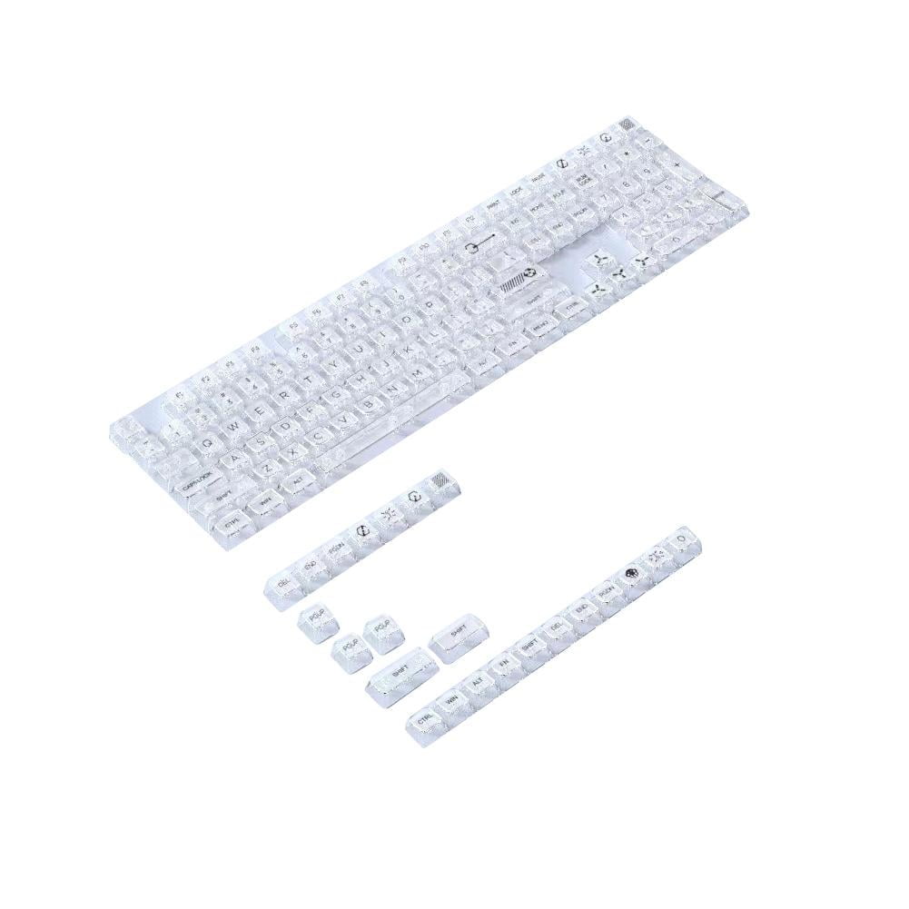 BQLQBQLQ High Transparency PC Keycaps 131 Keys Custom For Profile ...