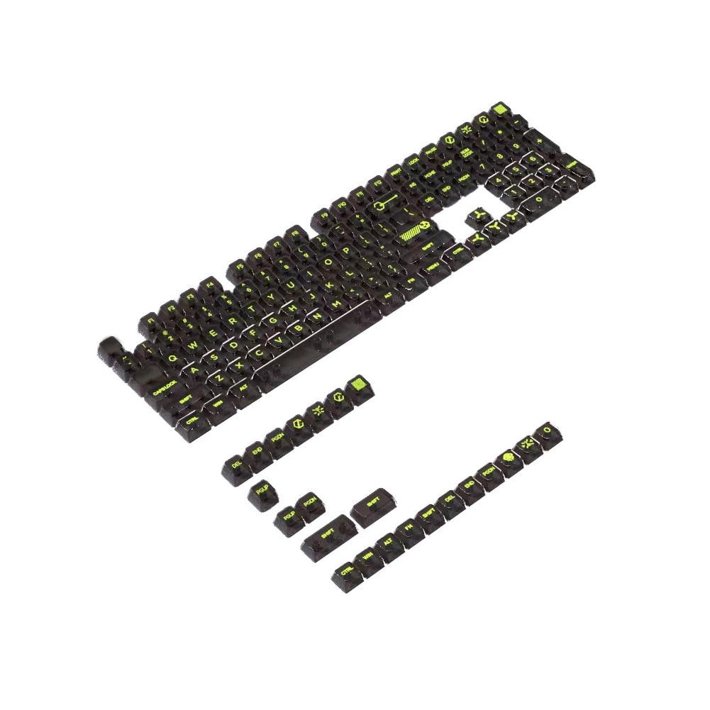 BQLQBQLQ High Transparency PC Keycaps 131 Keys Custom For Profile ...