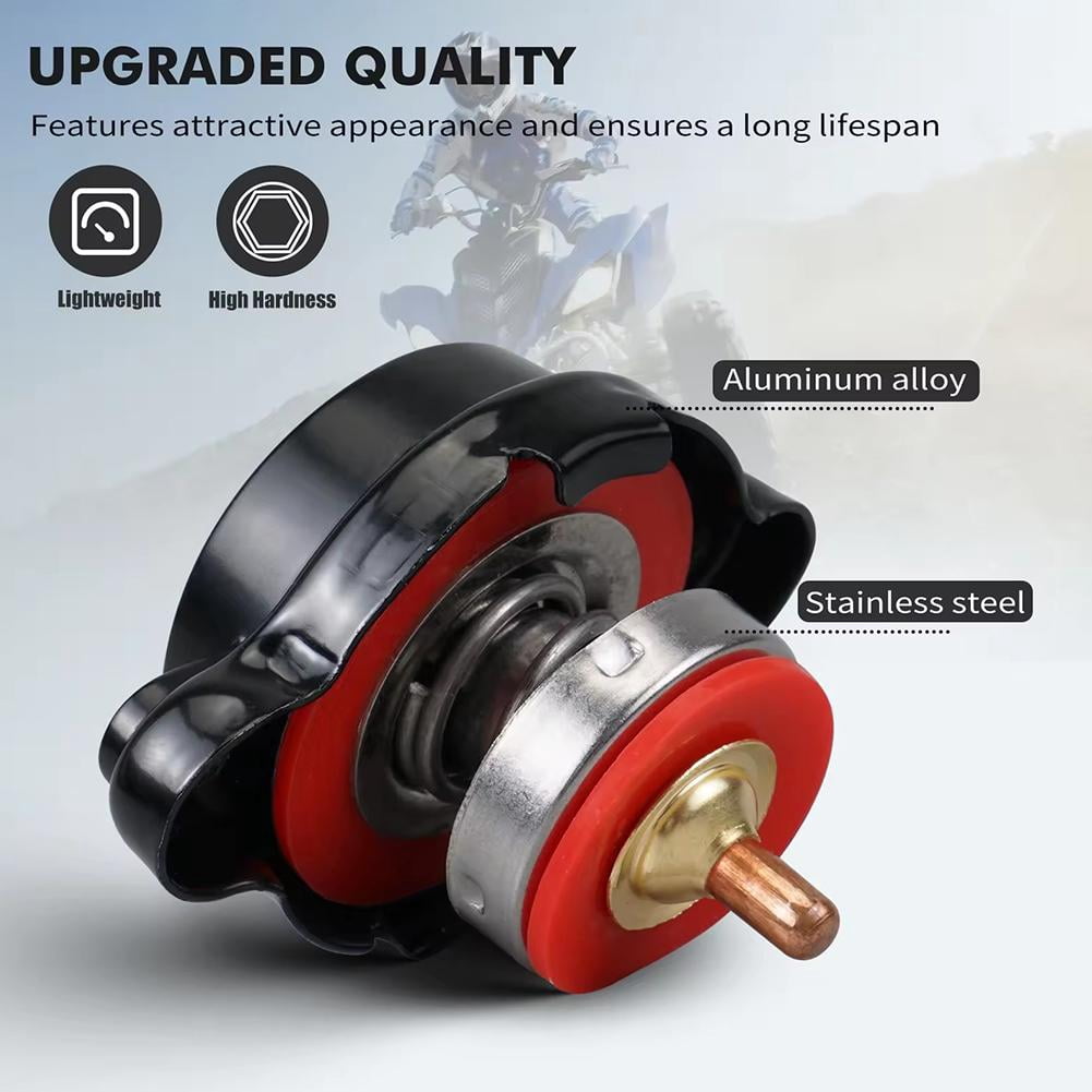 BQLQBQLQ High pressure radiator Cap with Temperature Gauge 1.8 Bar 25 ...