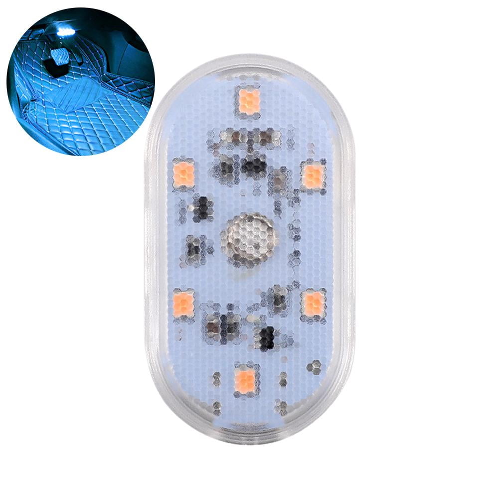 BQLQBQLQ Ice Blue Car Atmosphere Light Touch Light Interior Trunk ...