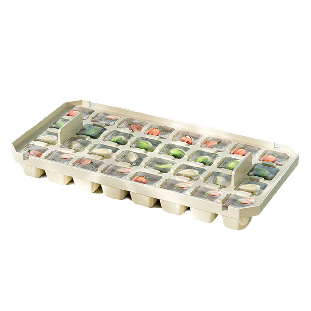 SHAPERME Ice Grid Mold Ice Making Box Ice Cube Square Tray Diy Ice ...