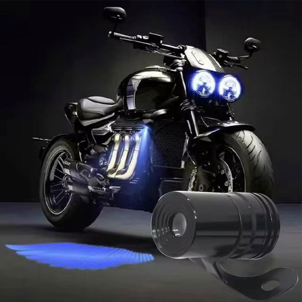 BQLQBQLQ Led Motorcycle Underglow Kit, Motorcycle Logo Led Light, White ...