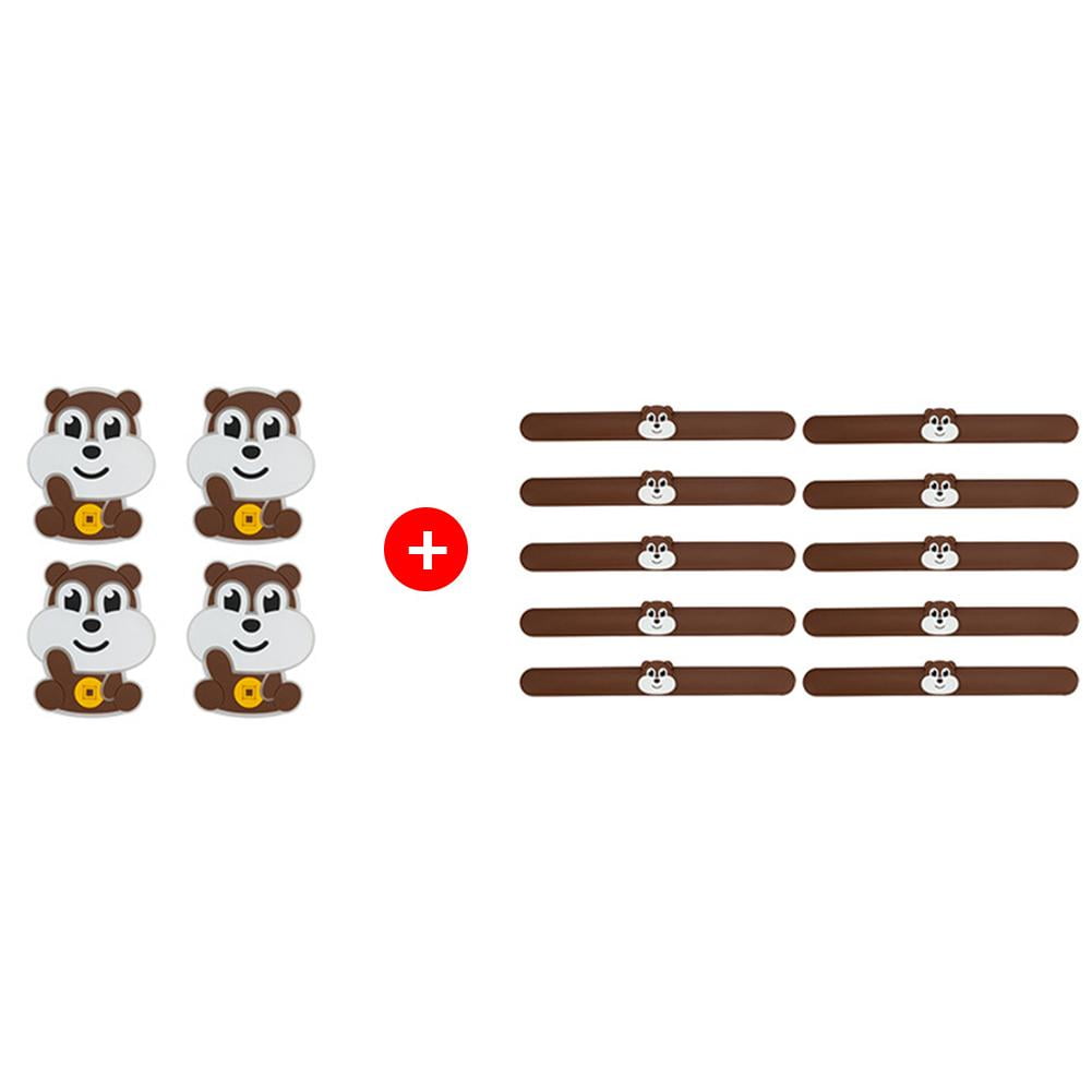 BQLQBQLQ Little Fat Mouse 14-Piece Set Cartoon Cute Car Door Handle ...