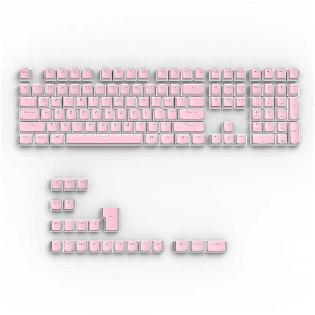 BQLQBQLQ Luminous Pudding Mechanical Keyboard Keycaps All 130 Keys ...