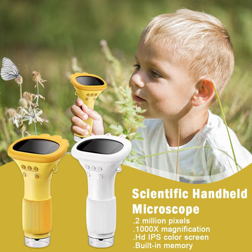 BQLQBQLQ Microscope for Kids2 IPS Sn 1000X Handheld Digital ...