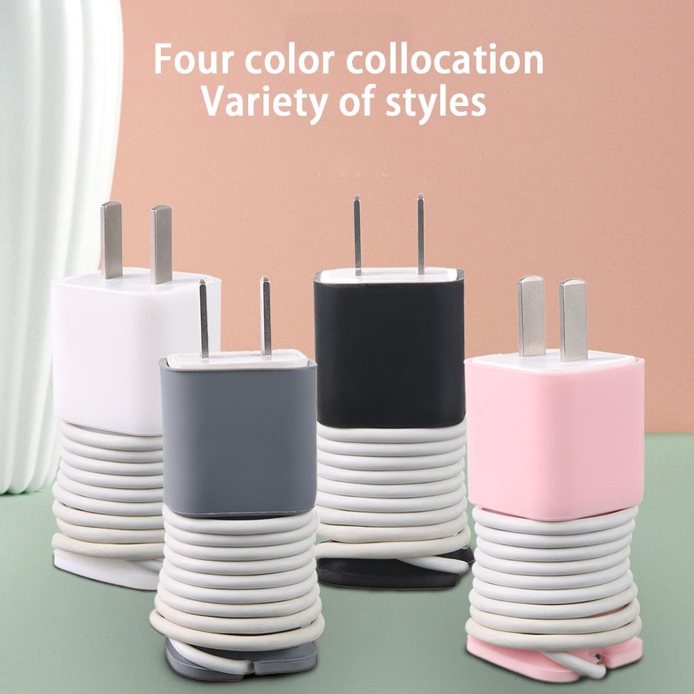 BQLQBQLQ Mini 2 in 1 Data Cable Protector CoverCute Cable Winder ...