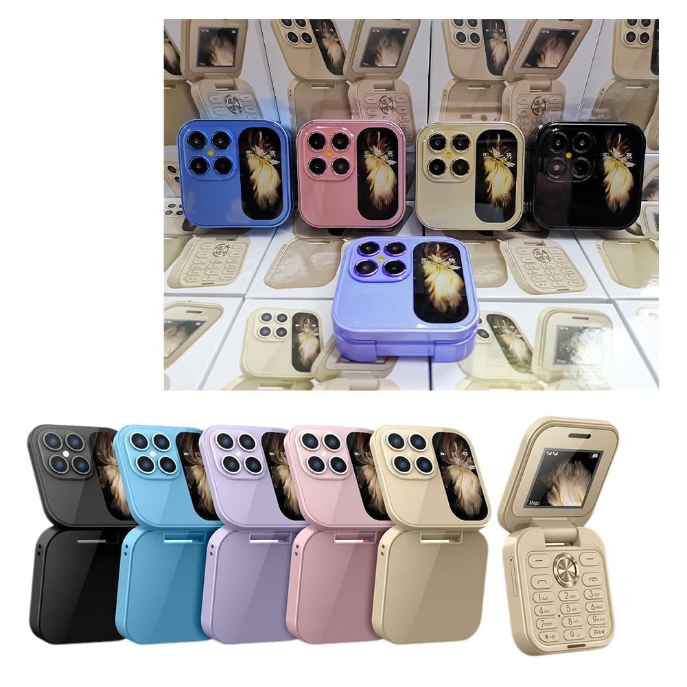 BQLQBQLQ Mini loed Mobile one Dual SlM Card Flip Cellone Spd Dial 2024 ...
