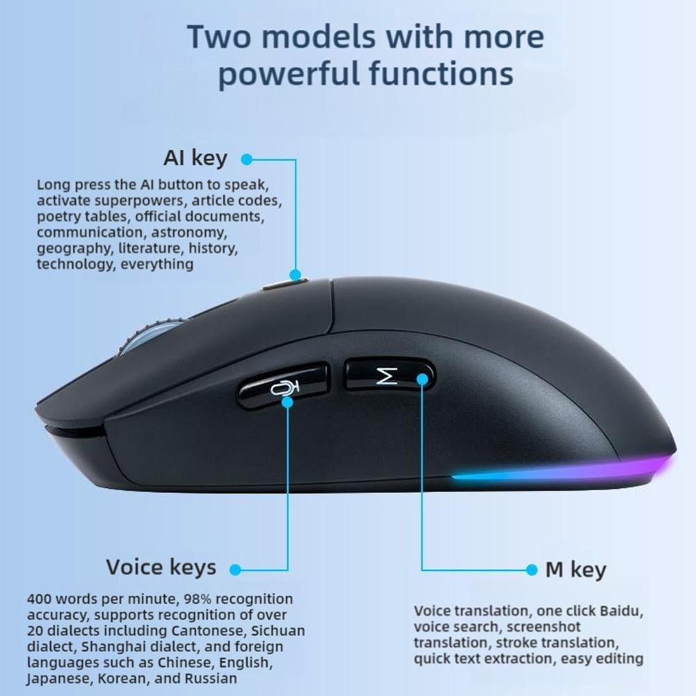 BQLQBQLQ NAUXIU Ai Mouse Adjustable Dpi 80012004000 Writing Form ...