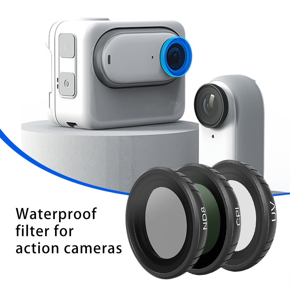 BQLQBQLQ ND UV CPL Filters For Insta360 GO 3 Camera Waterproof Cover ...