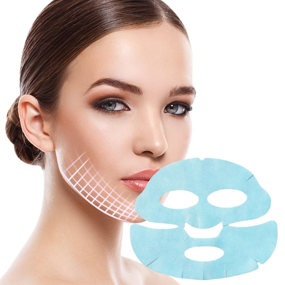BQLQBQLQ Nanofiber Collagen Soluble Facial Mask Moisturizing Upper and ...