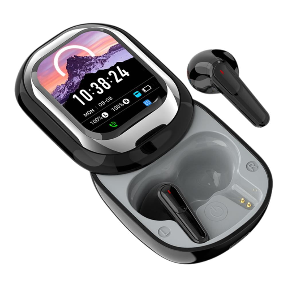 BQLQBQLQ New Black Smart Bluetooth Headset With Sliding Cover Design ...