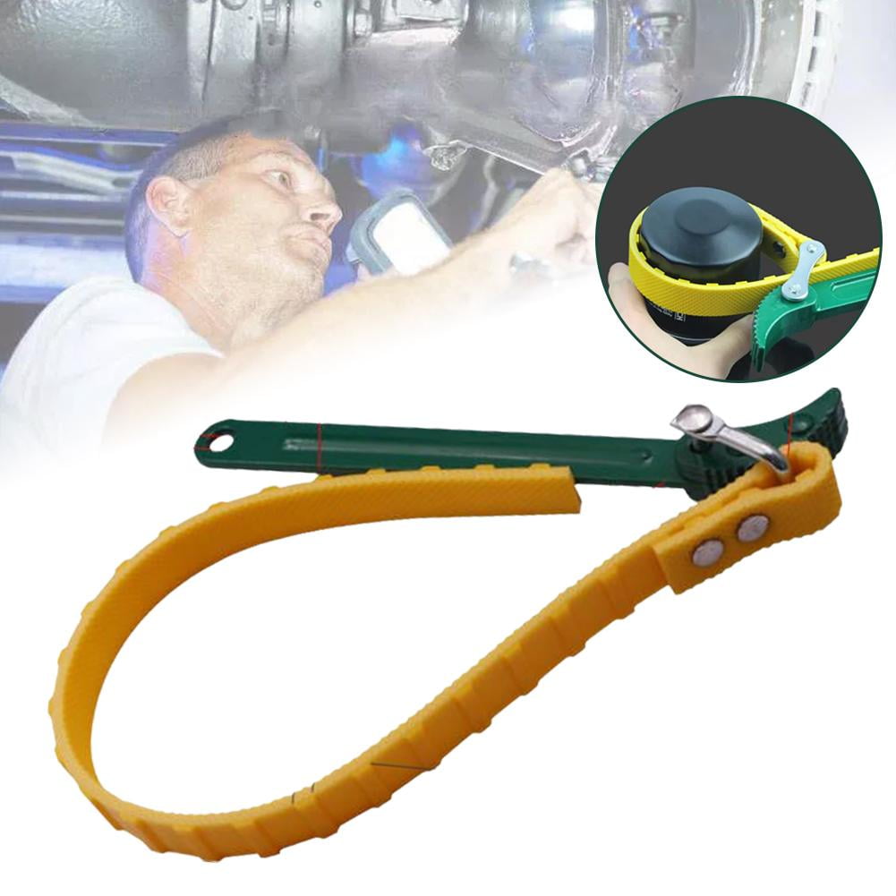 BQLQBQLQ New Car Oil Filter Belt Wrench AdjustableNonslip Strap Spanner ...