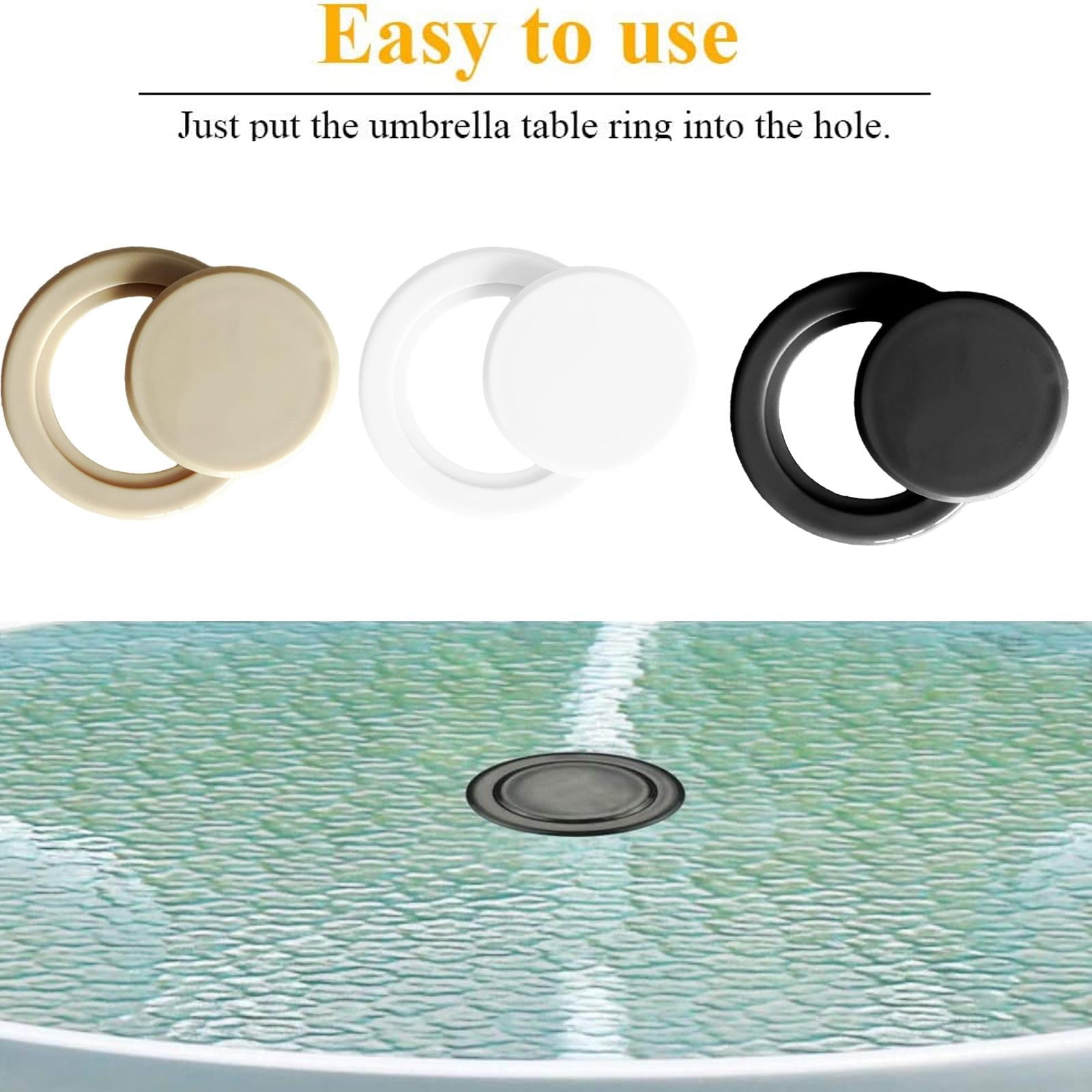 BQLQBQLQ Patio Parasol Umbrella Hole Plug Set Parasol Table Hole Cover ...