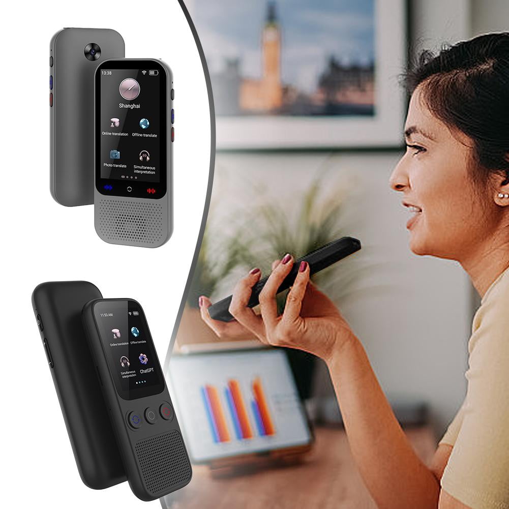 BQLQBQLQ Portable S80 Intelligent Translator Offline Voice Photo ...