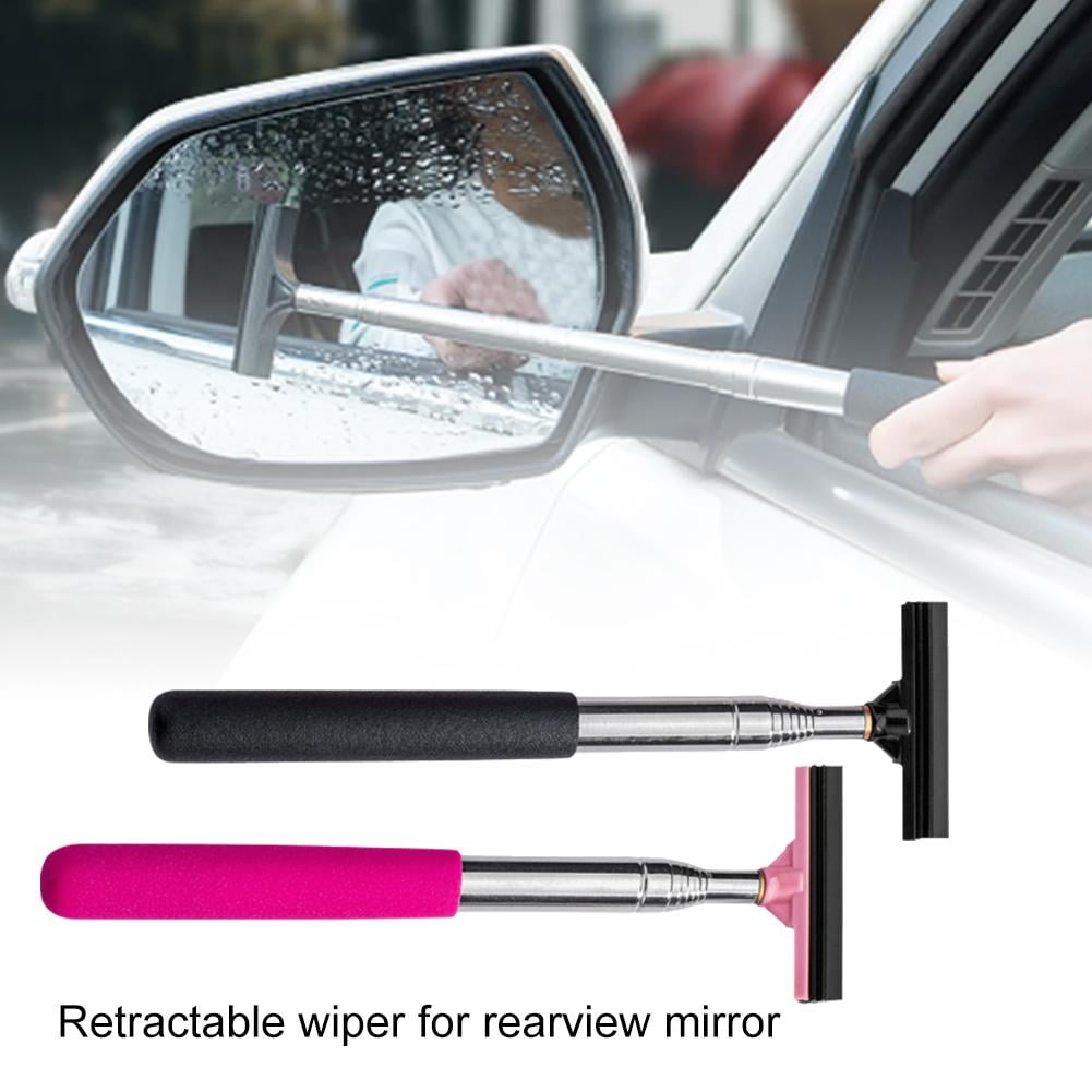 BQLQBQLQ Portable Telescopic Car Side Mirror Wiper for Rainy Glass ...