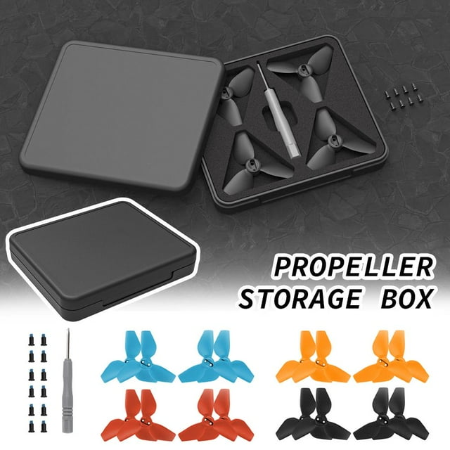 BQLQBQLQ Propeller Storage Box Protective Case Propellers Wing ...