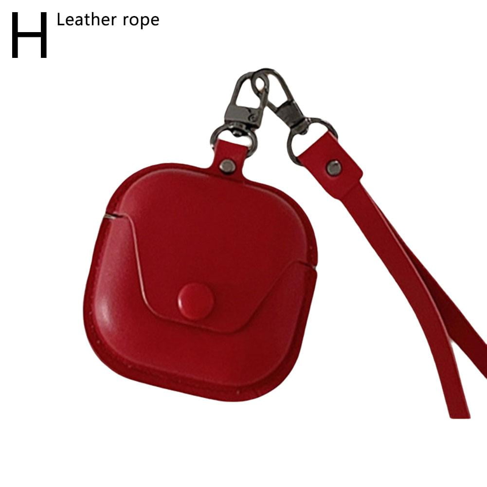 BQLQBQLQ Red Leather Case [With Long Leather Rope] Suitable For Shokz Openfit 2 T920 Earphone ...