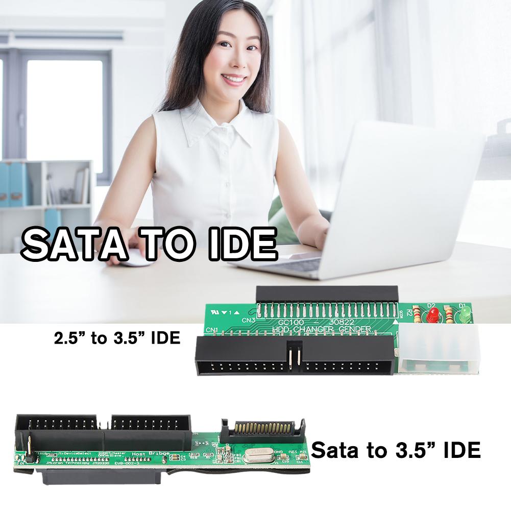 BQLQBQLQ SATA to IDE Hard Drive Adapter Converter 35 HDD Parallel ATA ...